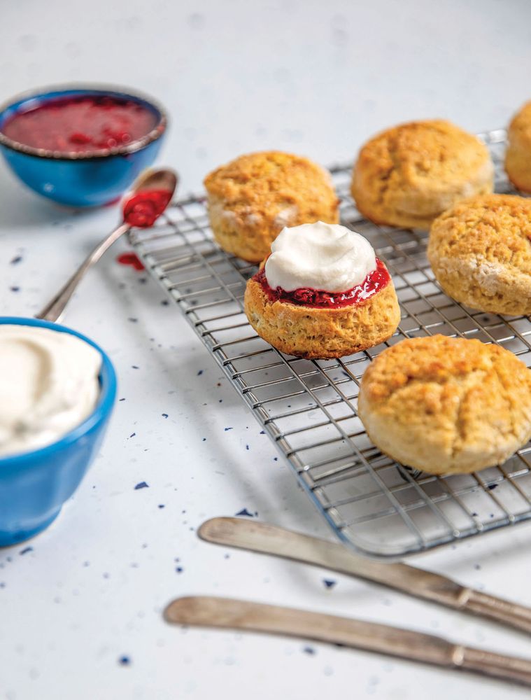 Sensational Scones with Speedy Raspberry Jam from The Friendly Baker by ...