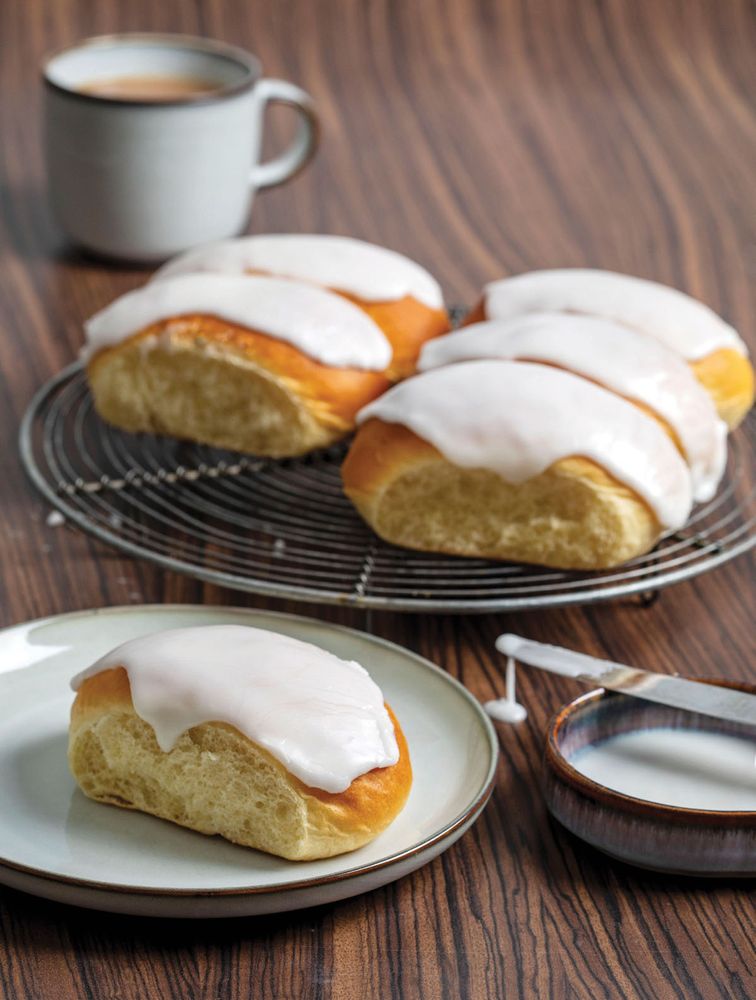 Iced Buns from The Friendly Baker by Lucy Parr