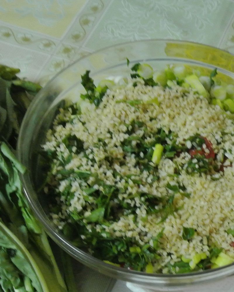Nahida’s Tabbouleh from The Galilean Kitchen by Ruth Nieman