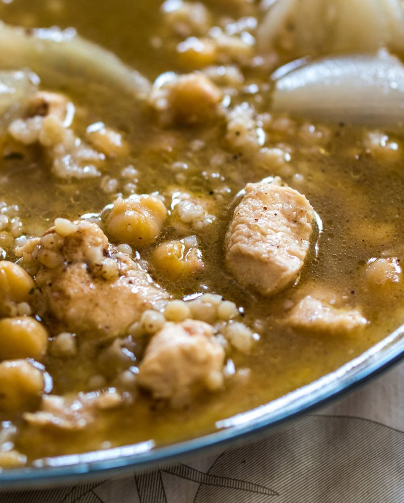 Nazirah’s Mugrabia from The Galilean Kitchen by Ruth Nieman