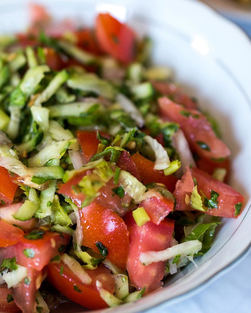 Nazirah’s Fakus Salad from The Galilean Kitchen by Ruth Nieman