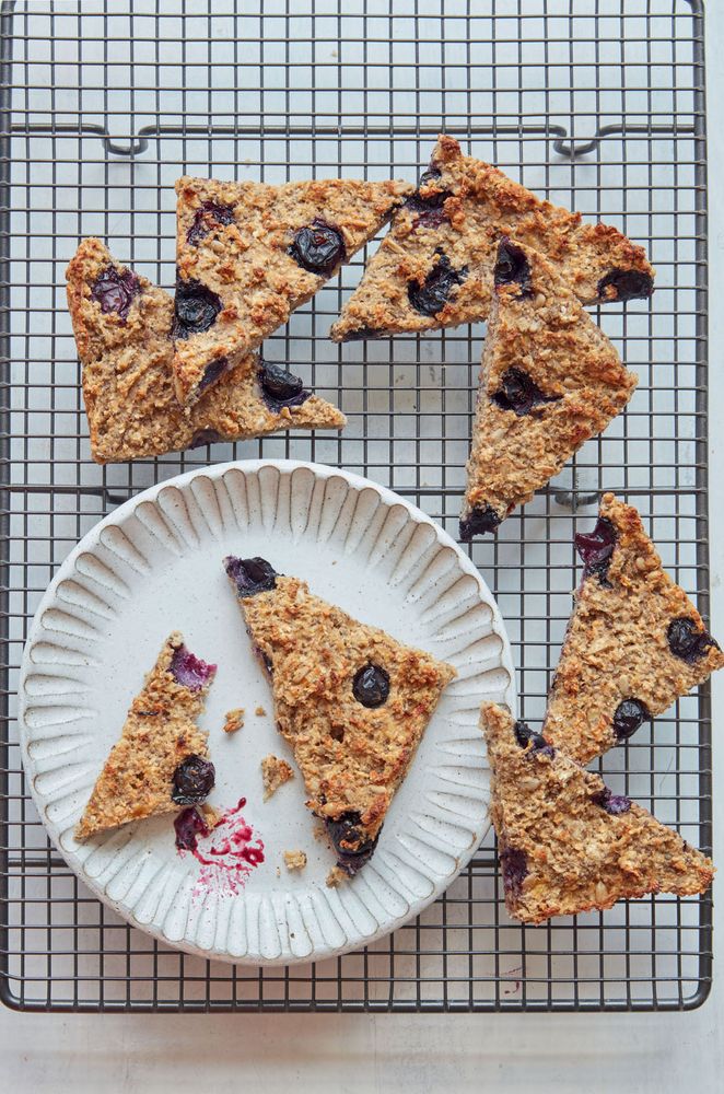 Banana, Blueberry and Oat Triangles from The Organised Cook: The Life ...