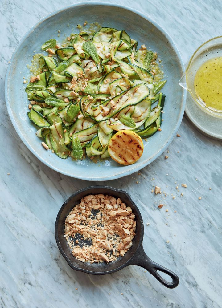 Courgette, Lemon and Almond Salad from The Organised Cook: The Life ...