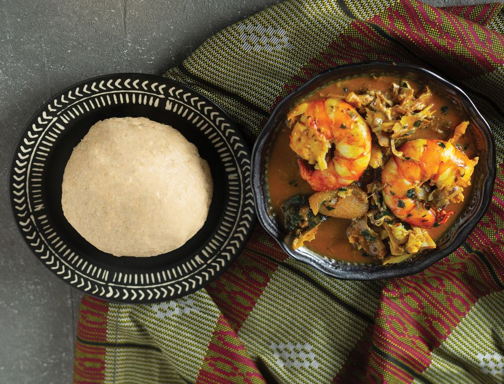 Native Soup from The Orishirishi Cookbook by Tola Akerele