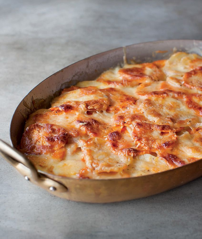 Sweet Potato Gratin with Sage Cream from The Side Dish Handbook by Tori ...