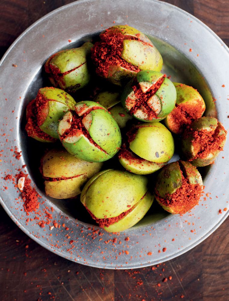 Stuffed Mango Pickle from The Spice Collector’s Cookbook by Vina Patel