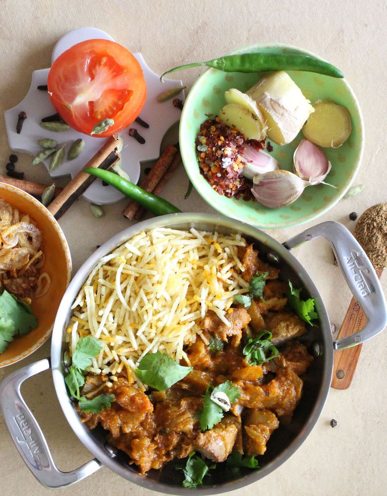 Spicy Meat Stew with Matchstick Potatoes from The World of Parsi ...