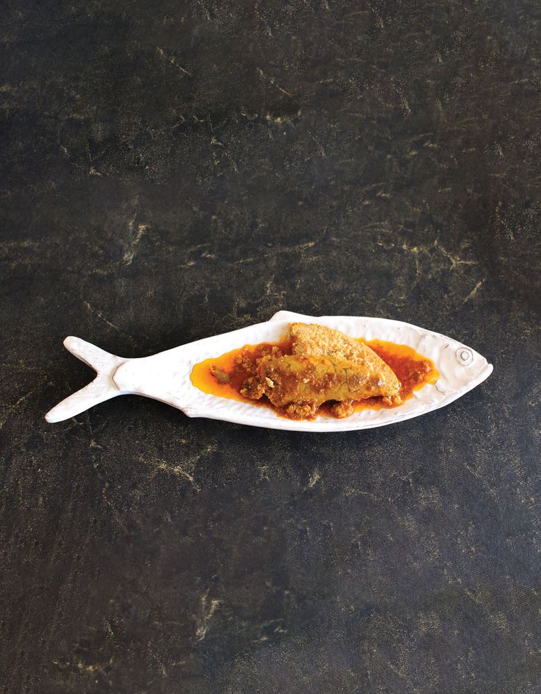 Pickled Fish Roe from The World of Parsi Cooking: Food Across Borders ...