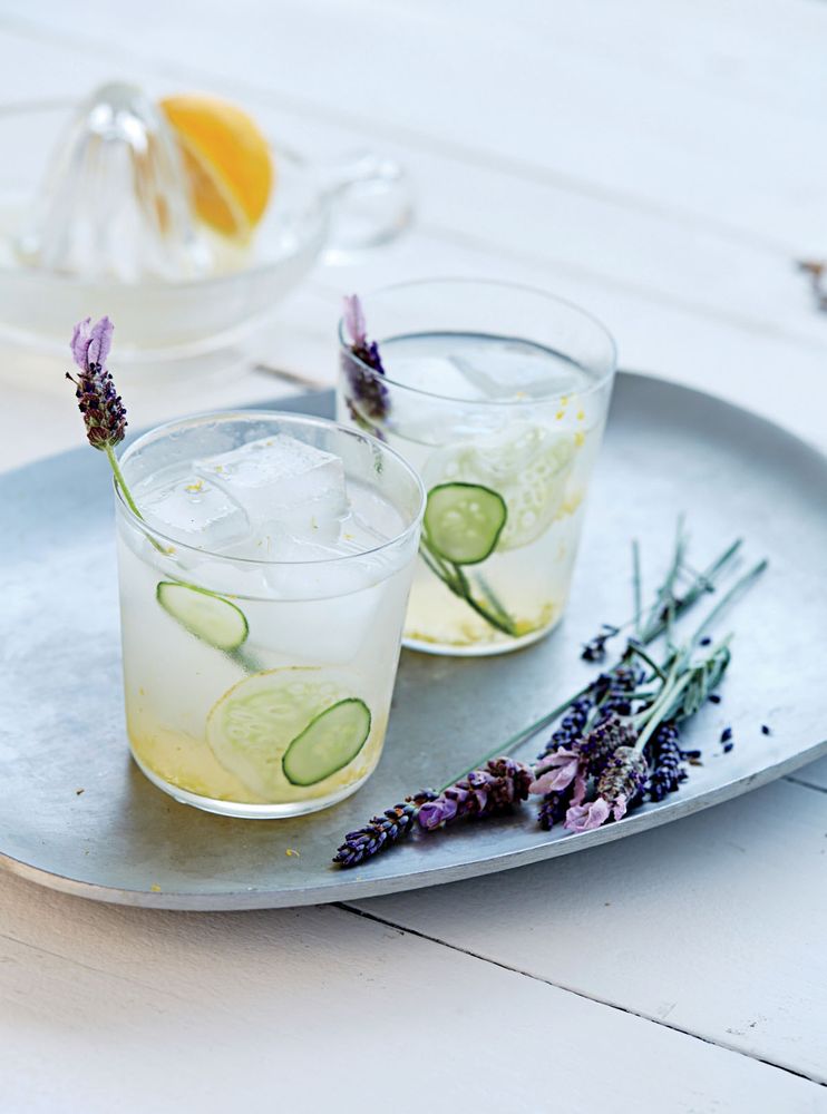 Lavender Spa Lemonade from The Thinking Girl's Guide To Drinking ...