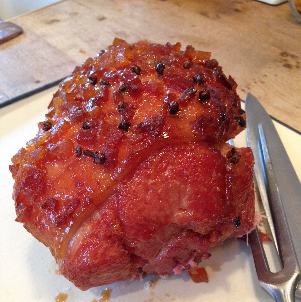 Roast Gammon Joint with Mustard and Marmalade Glaze from The Three ...