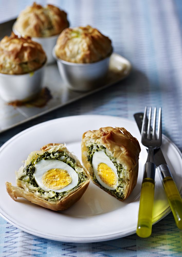 Easter Egg Pies from The Thrifty Veggie by Nicola Graimes