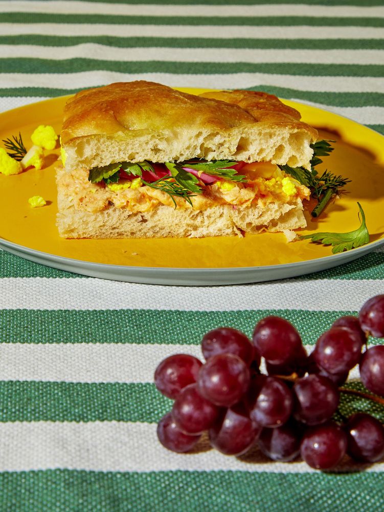 Triple Pickle Smoked Salmon Butter Sandwich from Tin to Table by Anna Hezel
