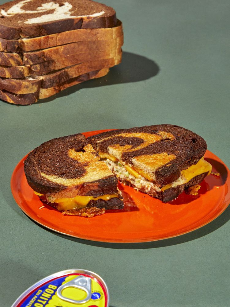 The Tuna Melt from Tin to Table by Anna Hezel