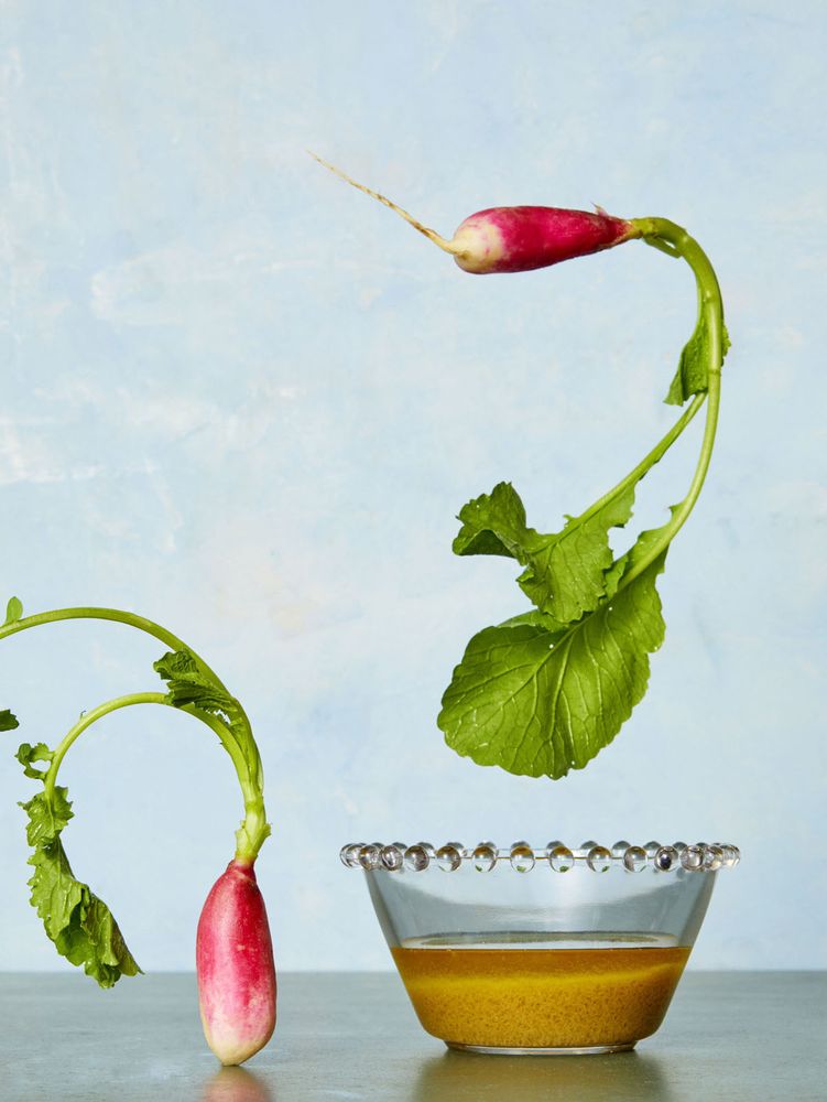 Bagna Cauda with French Breakfast Radishes from Tin to Table by Anna Hezel