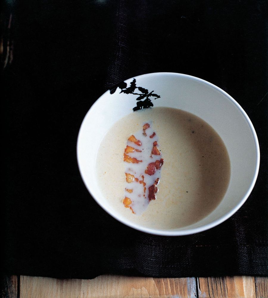 Chicory & Beer Soup from Trish's French Kitchen by Trish Deseine