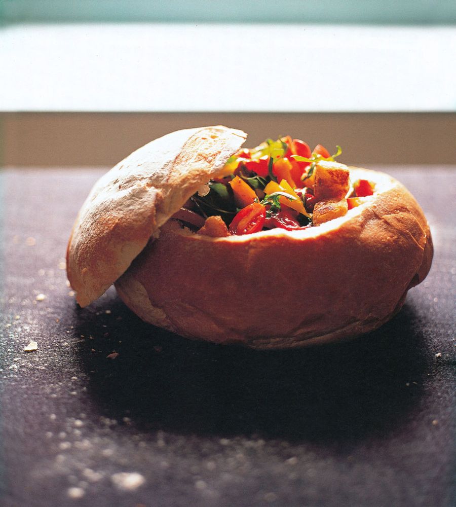 Summer Salad in a Loaf from Trish's French Kitchen by Trish Deseine