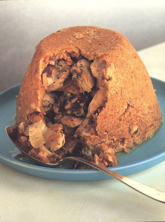Oriental Chicken Pudding from Two Fat Ladies: Full Throttle by Jennifer ...