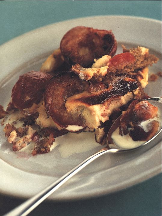 Plum Kuchen from Two Fat Ladies: Full Throttle by Jennifer Paterson