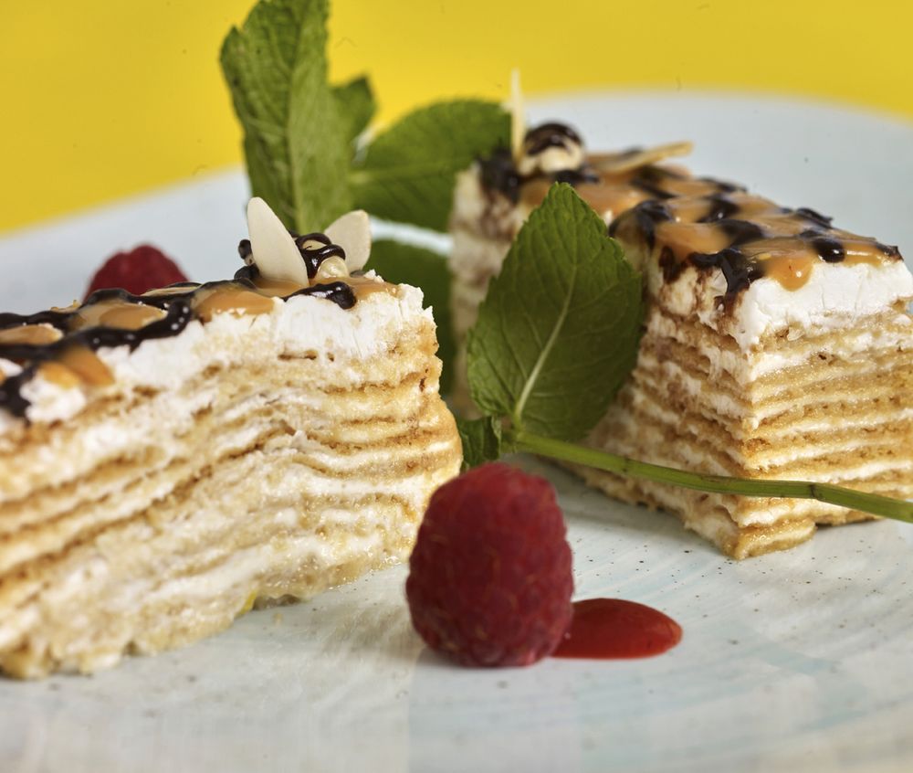 Traditional Honey Cake from Recipes from Ukraine by Yurii Pryiemskyi