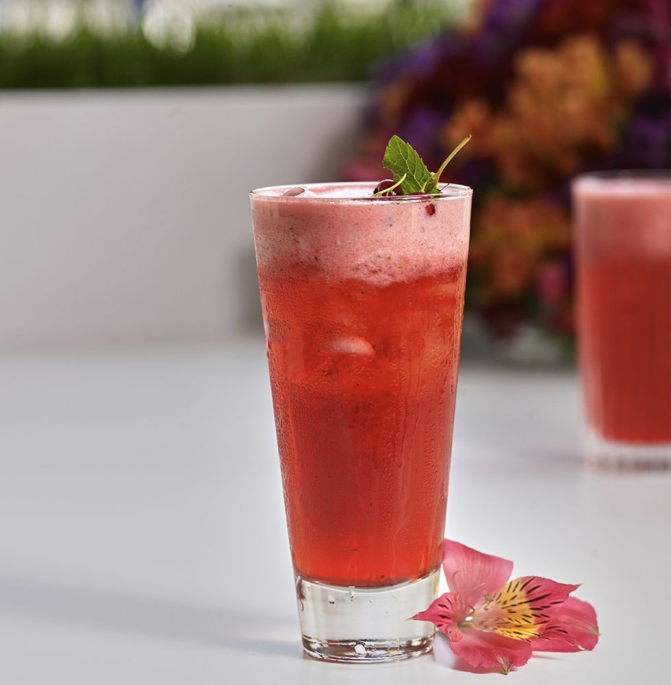 Red Currant Lemonade from Recipes from Ukraine by Yurii Pryiemskyi