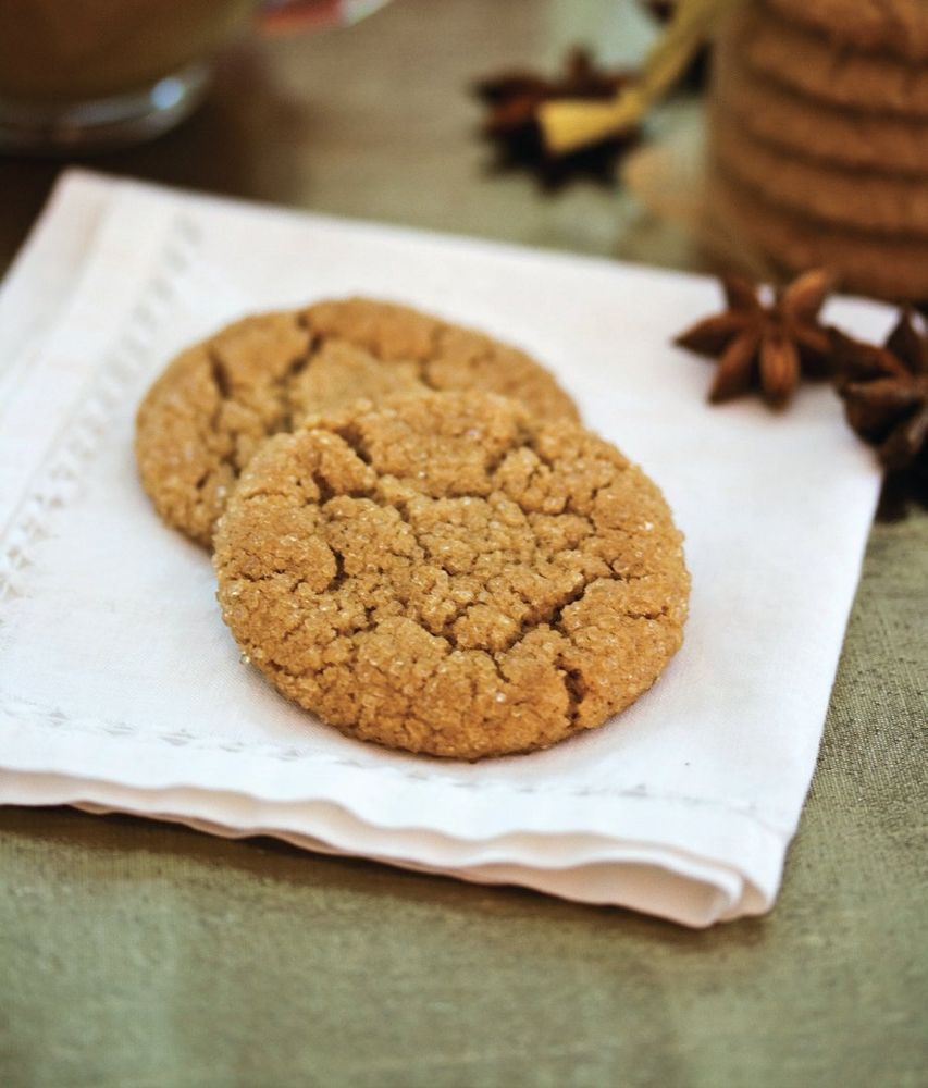 Five-Spice Snaps from Vegan Desserts by Hannah Kaminsky