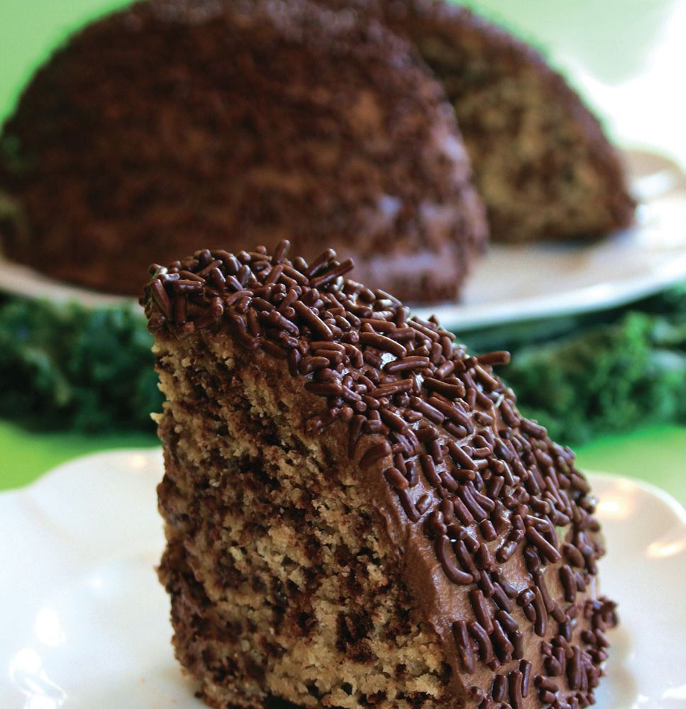 Ant Hill Cake from Vegan Desserts by Hannah Kaminsky