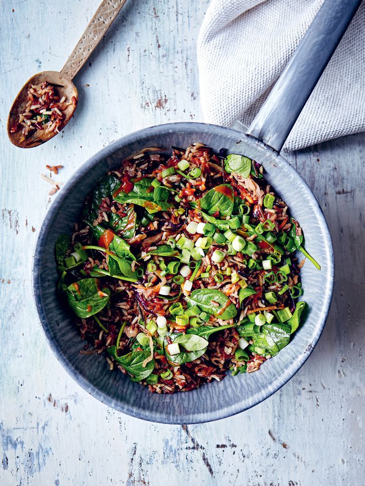 Kimchi Fried Wild Rice from 7 Day Vegan Challenge: The easy guide to ...