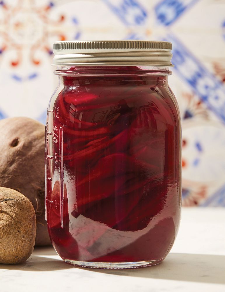 Beet Pickles from Veggie Burgers Every Which Way: Fresh, Flavorful, and Healthy Plant-Based ...