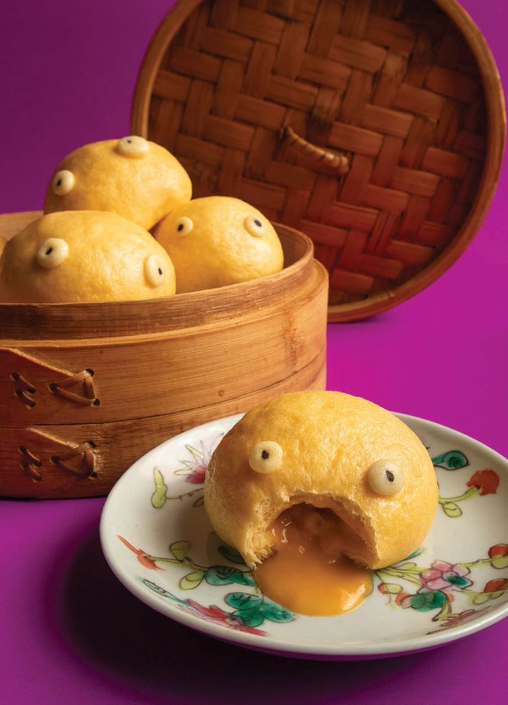 Lava Custard Buns from Vibrant Hong Kong Table: 88 Iconic Vegan Recipes ...