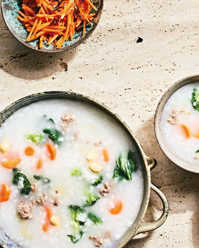 Beef and Ginkgo Congee from Xi'an Famous Foods: The Cuisine of Western ...